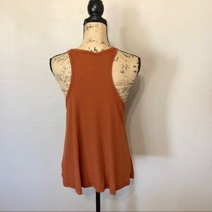 Free People | Tops | Free People Long Beach Ribbed Tank Size M | Poshmark